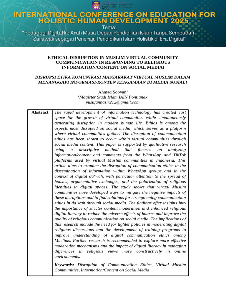 Poster Inovasi Template IIC2025 | PDF