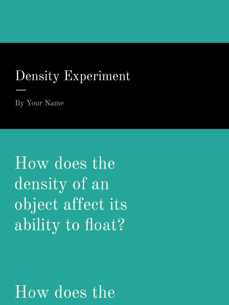 Science Project | PDF