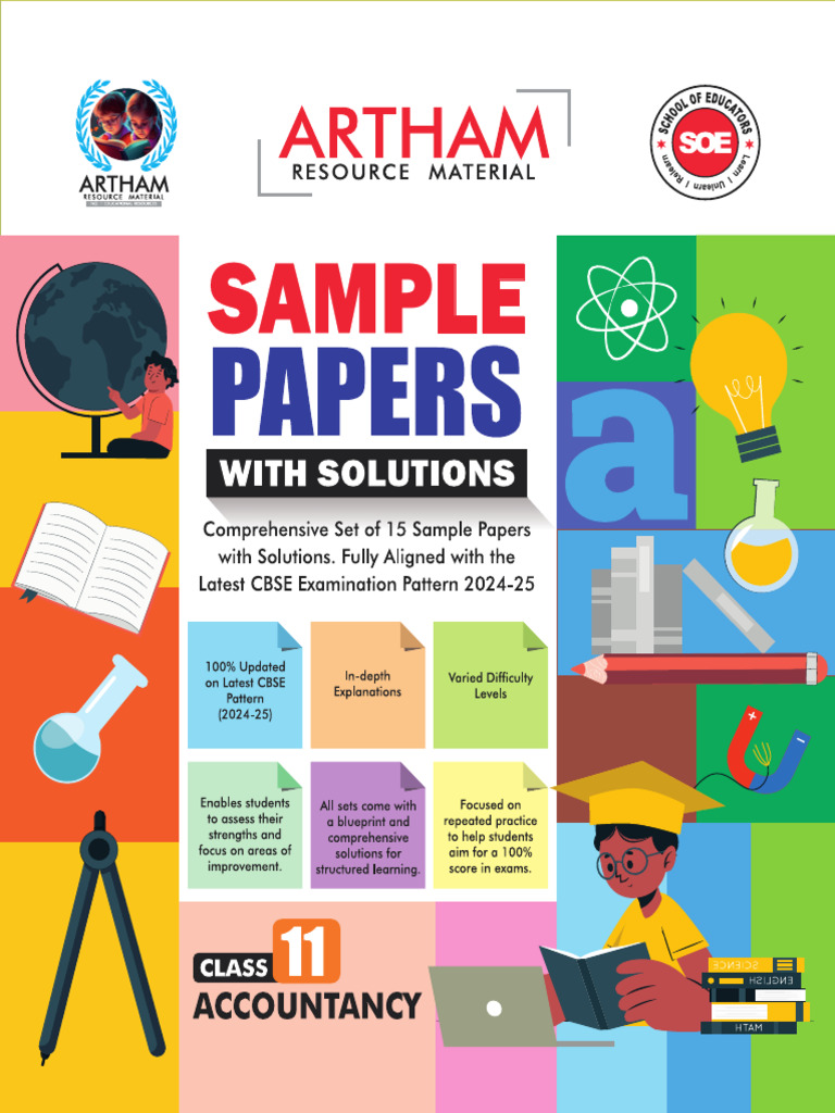 Class 11 Accountancy Sample Paper With Solution Set 1 | PDF | Debits And Credits | Expense