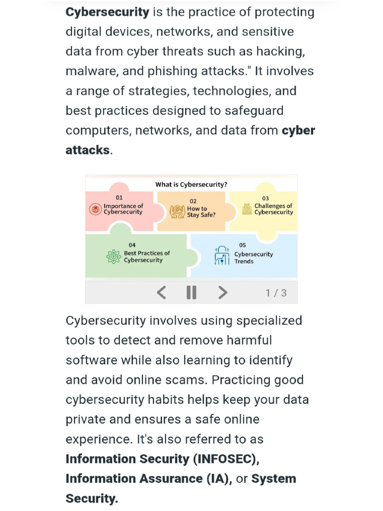 Cyber Security Unit-1 | PDF