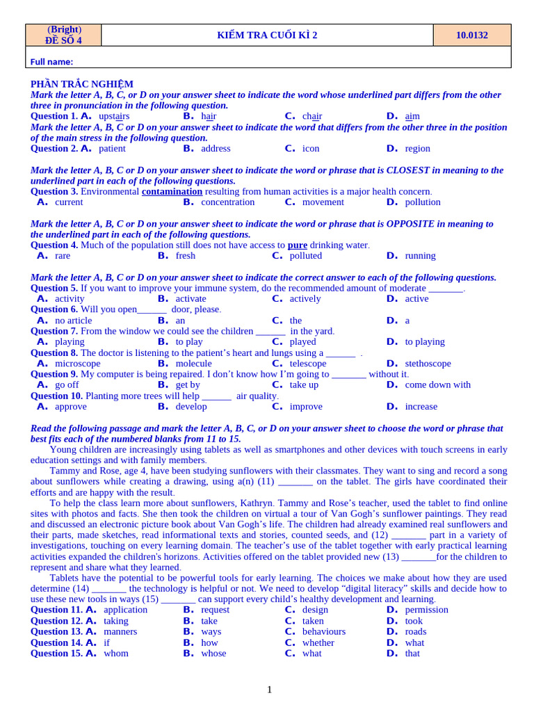 10.0132 Bright Ck2 de 4 (With Key 2023) | PDF | Tablet Computer