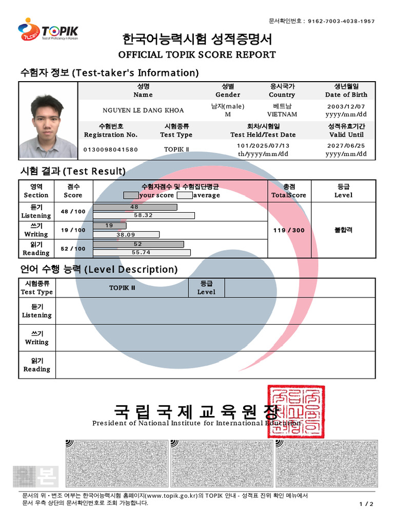 Secure Document (2D Barcode) | PDF