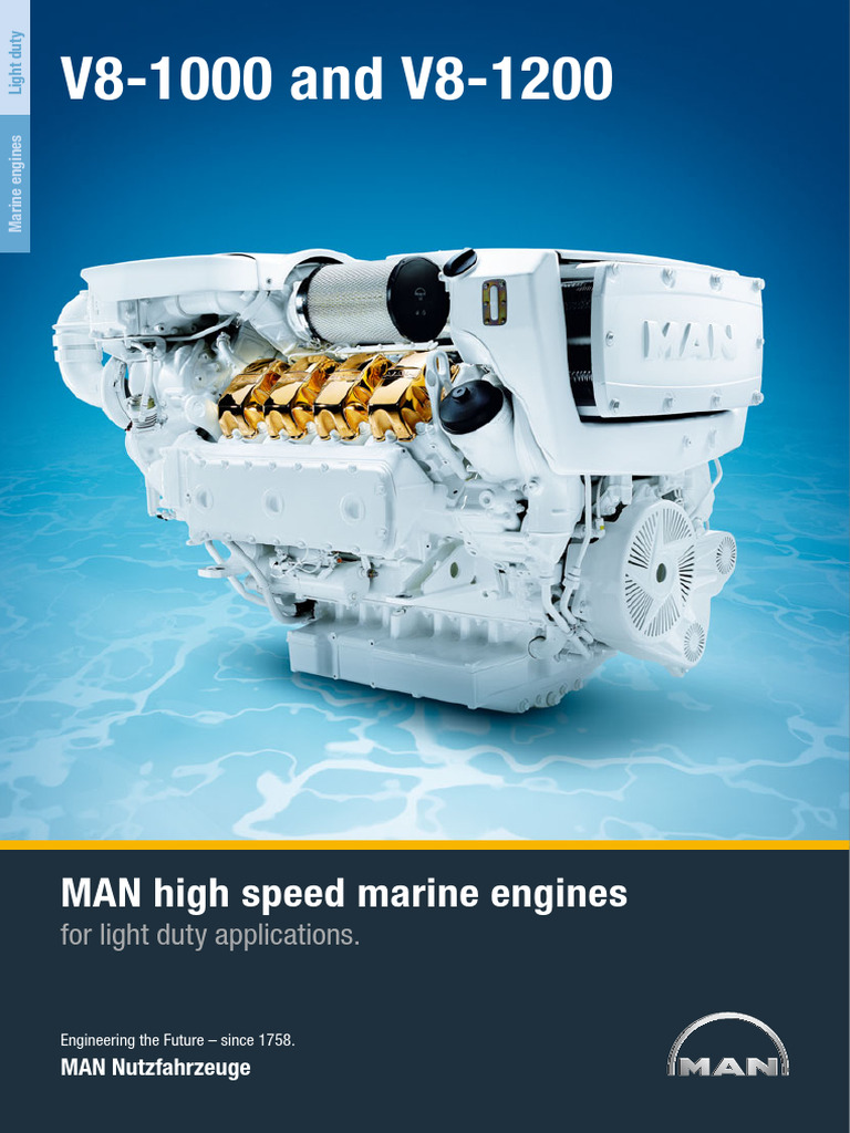 V8-1000-1200 Light Duty e 17-11 | PDF | Diesel Engine | Engines