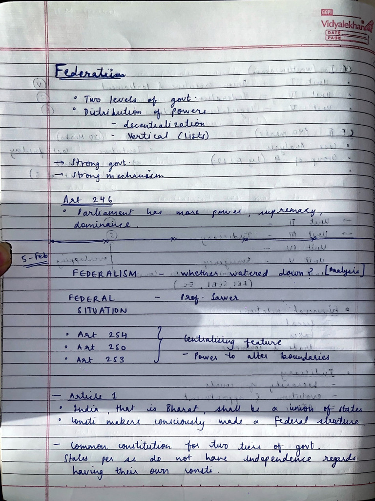 Consti Notes | PDF