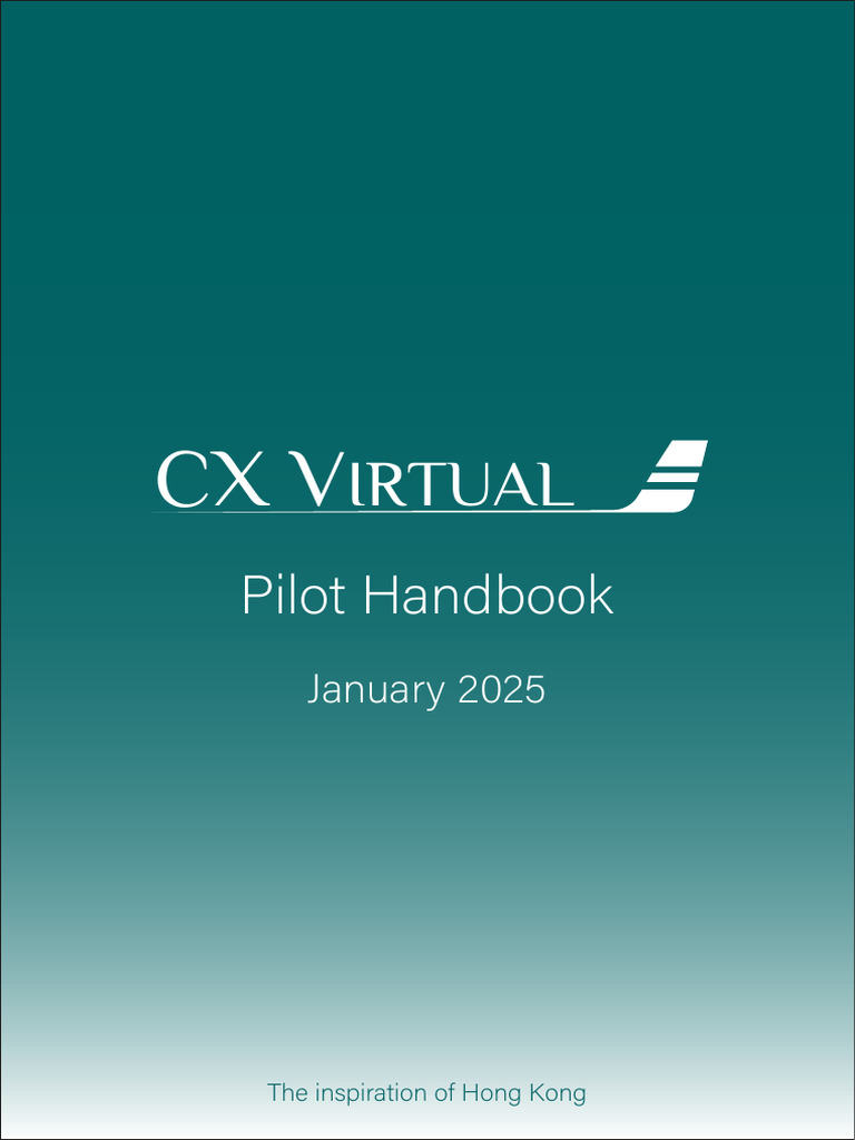 CX Virtual Pilot Handbook 2025 | PDF | Airbus | Transport