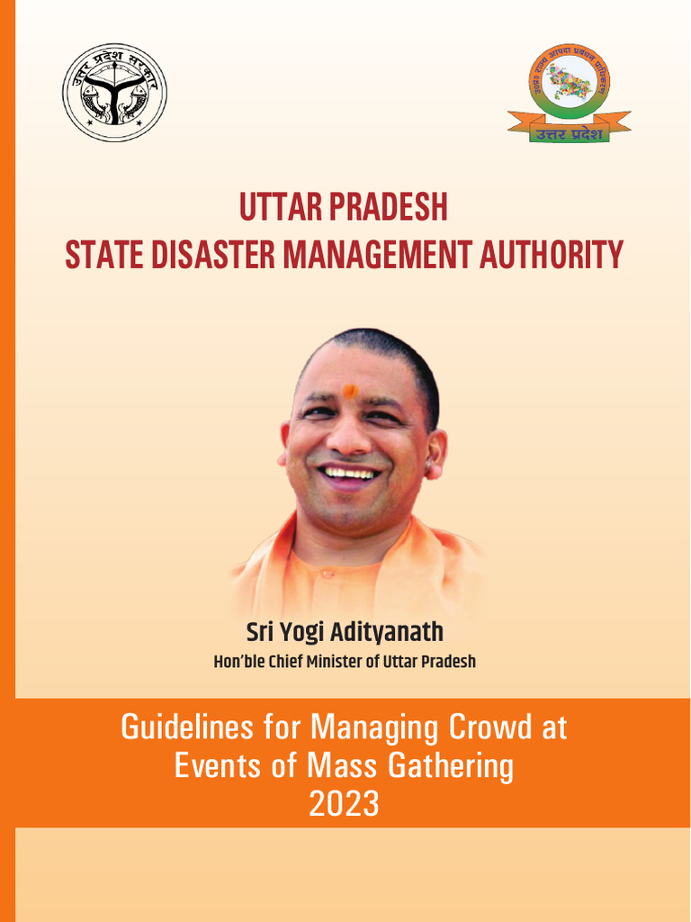 Guidelines For Managing Crowd at Events of Mass Gathering 2023 | PDF