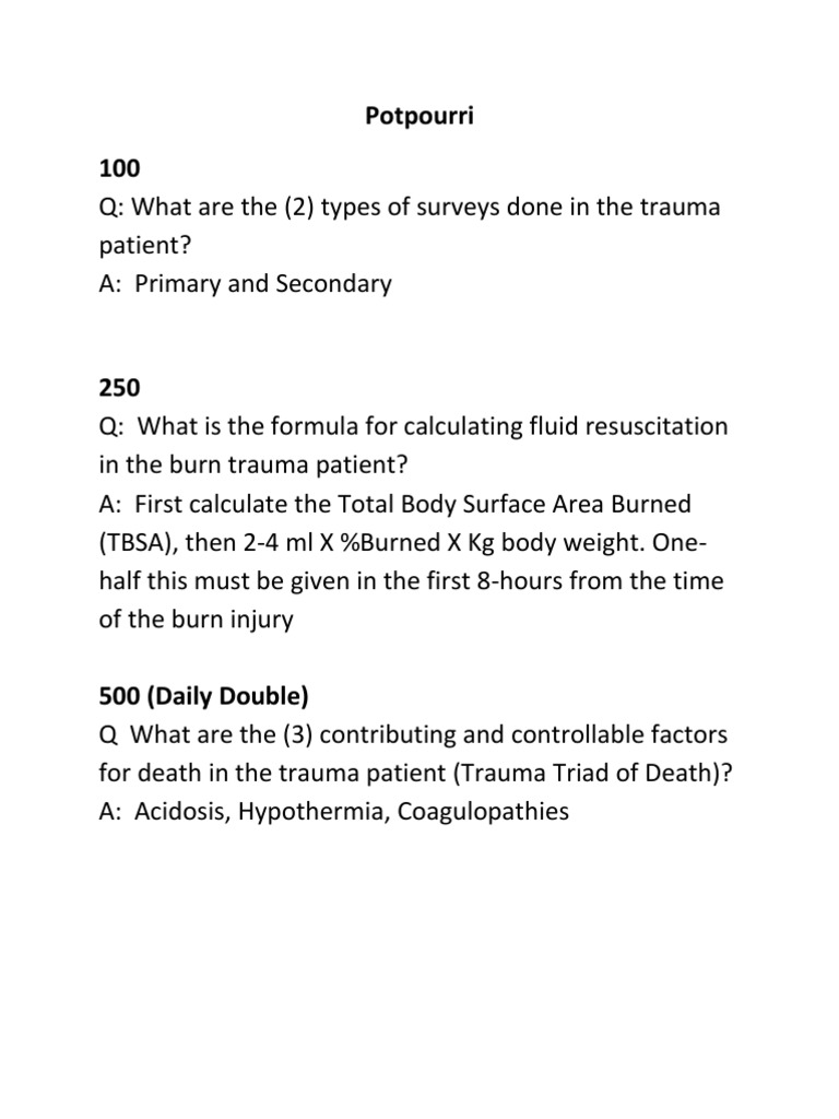 Potpourri | PDF | Wellness | Science & Mathematics