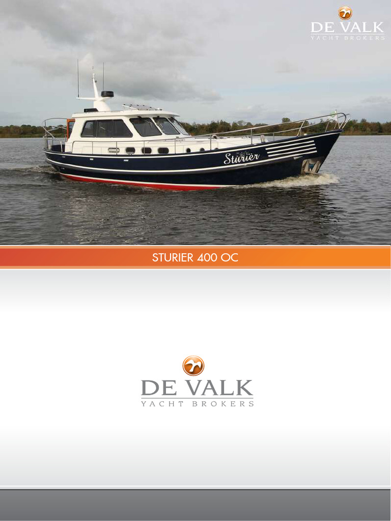 De Valk Yachtbrokers Sturier 400 Oc (807804) Full | PDF