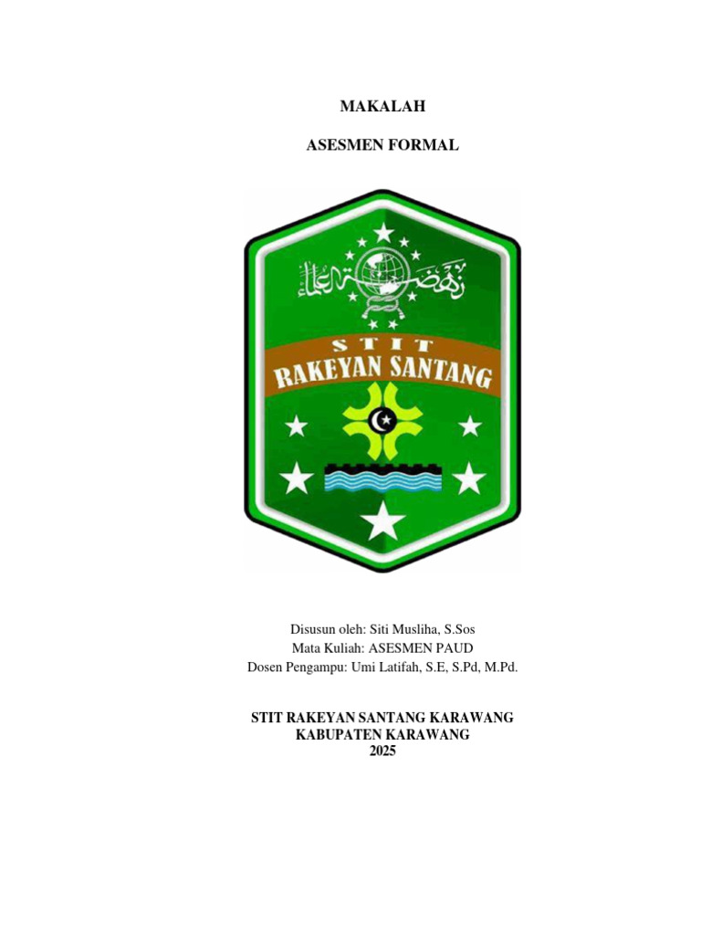 Logo STIT Rakeyan Santang Karawang | PDF