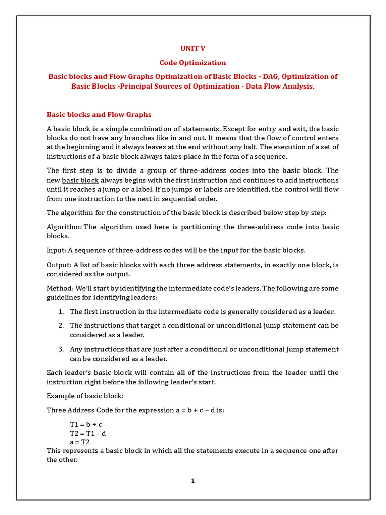 PCD - Unit V | PDF | Algorithms | Applied Mathematics