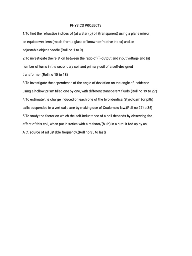 Physics Project-Wps Office | PDF