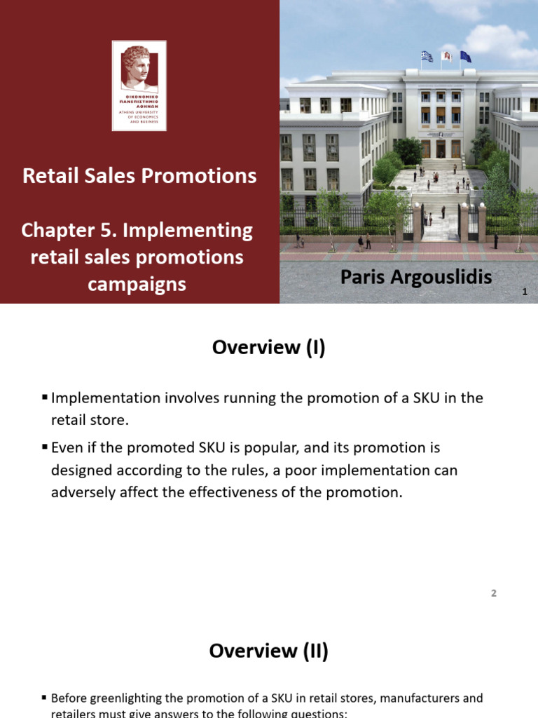 Implementing Retail Sales Promotions Campaigns (E-Class) | PDF | Retail ...