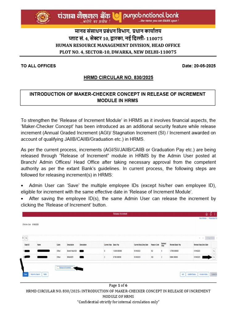 HRMS Increment | PDF | Computing | Information Technology