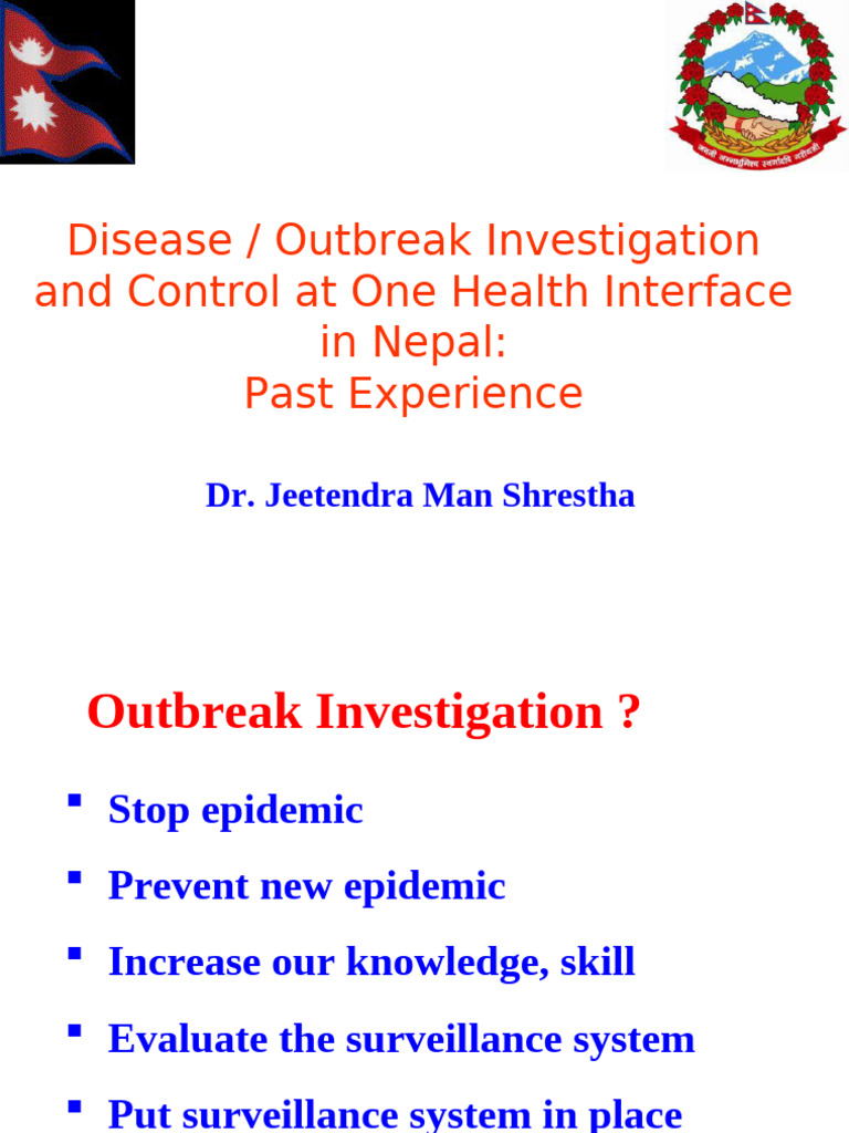DIsease Outbreak Investigation | PDF | Epidemiology | Health Sciences