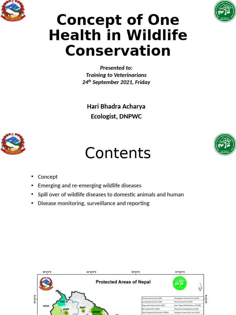 HBA - DNPWC - One Health in Wildlife Conservation | PDF | Public Health ...