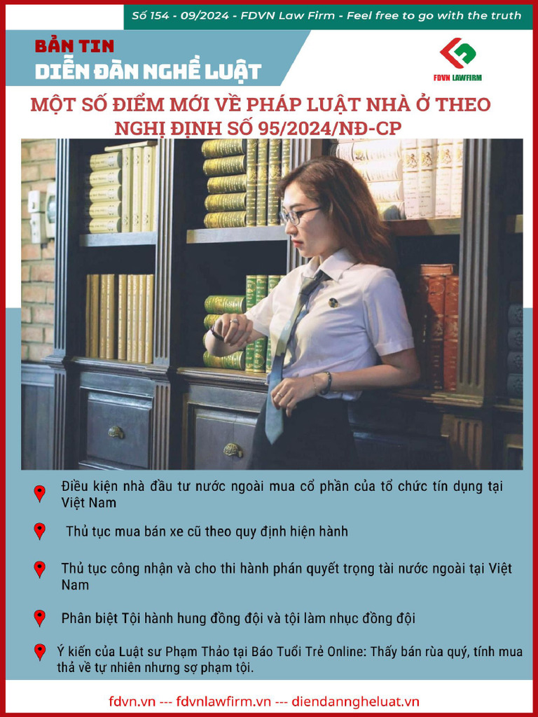 Mot So Diem Moi Luat Nha o 2024 | PDF