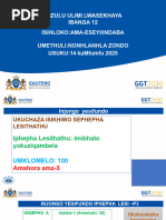 Izinhlobo Nezindlela Zokubhala Inkondlo | PDF