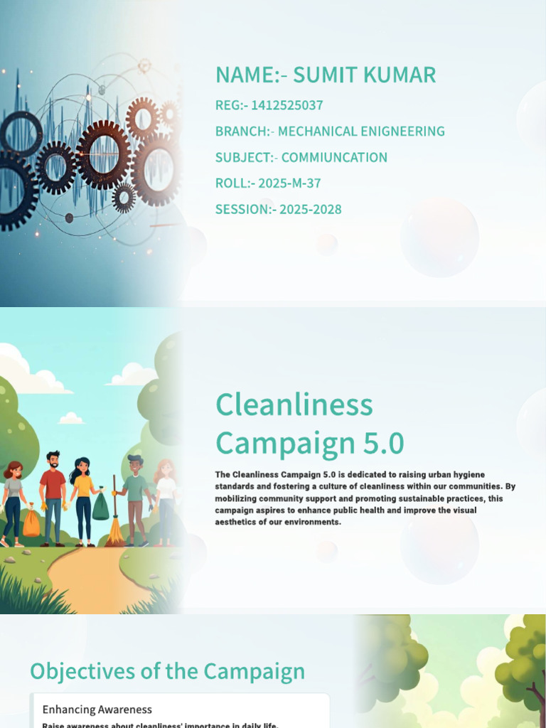 Cleanliness Campaign 5.0 Overview | PDF