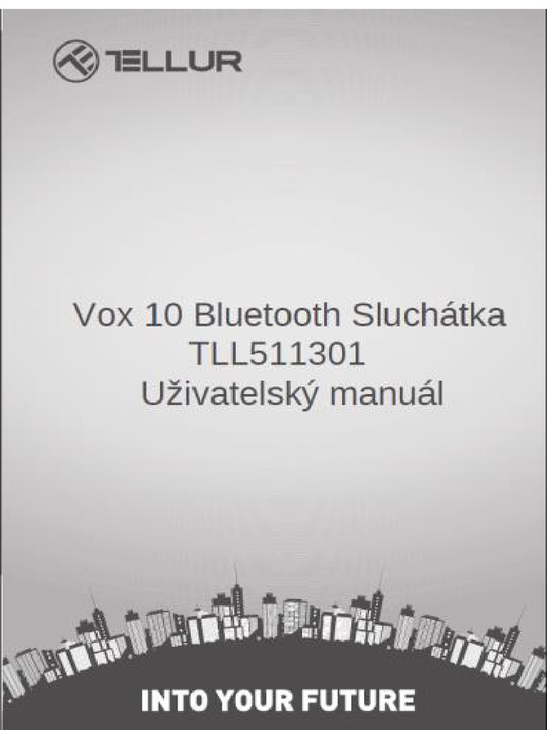 User Manual - TLL511301 - CZ | PDF
