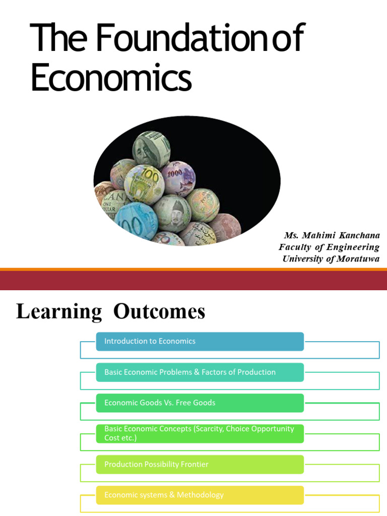 Lesson 1 - Introduction To Economics | PDF | Market Economy | Economics