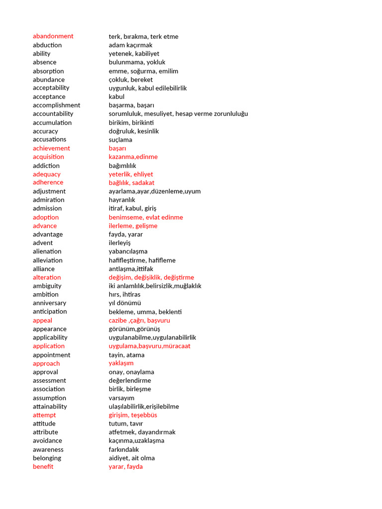 En Önemli̇ Noun- Ece Hoca | PDF