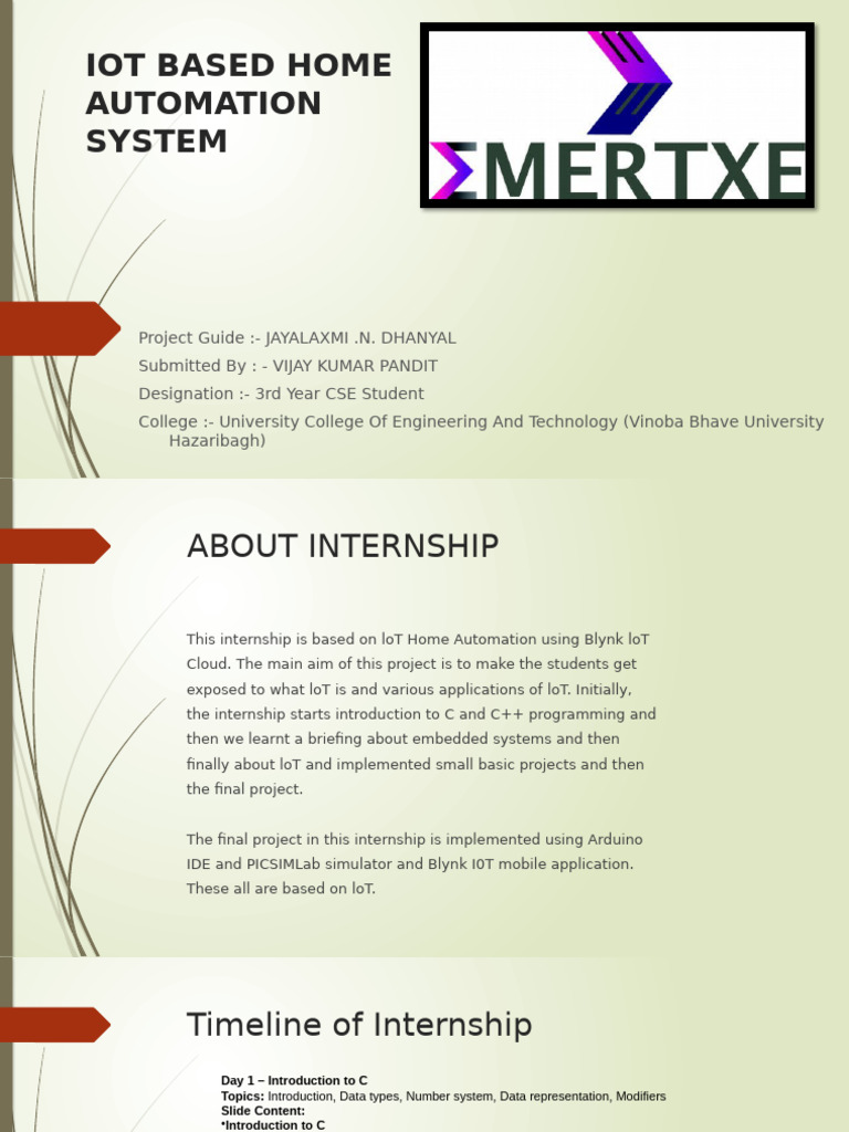 Emetrex Internship Vj | PDF | Pointer (Computer Programming) | Embedded ...
