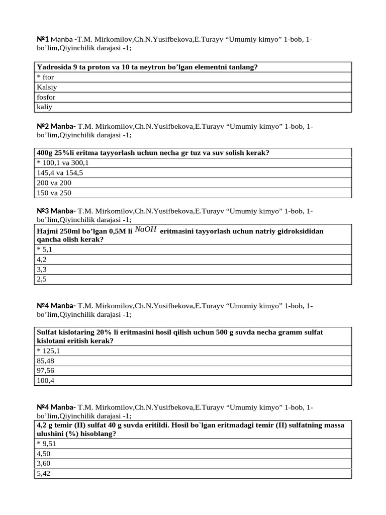 1 Manba | PDF