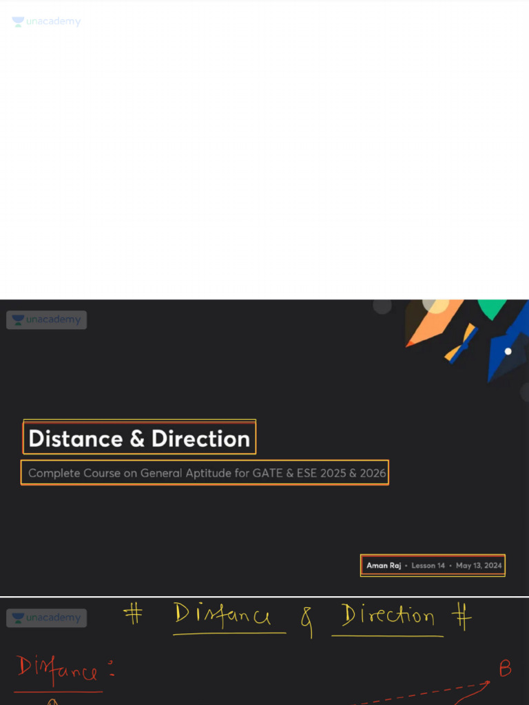 Distance Direction With Anno | PDF