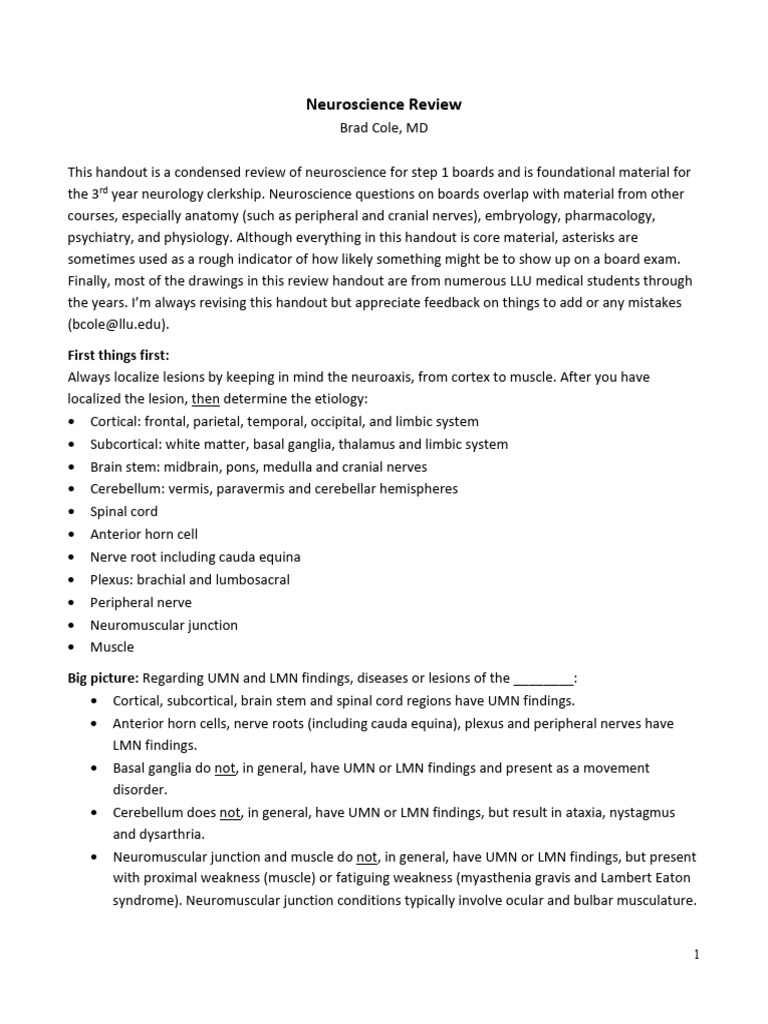 Neuroscience Board Review 2019 v5 PDF | PDF | Acetylcholine | Myelin