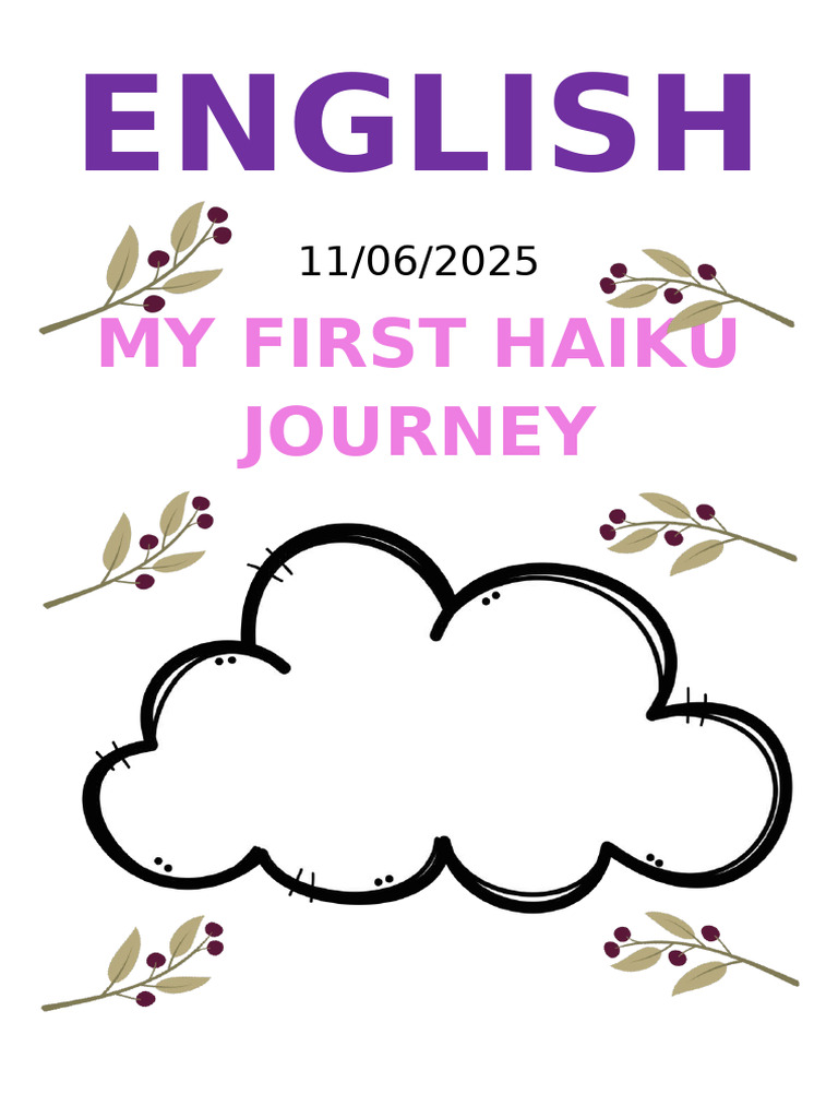 ENGLISH Book of Life Haiku | PDF