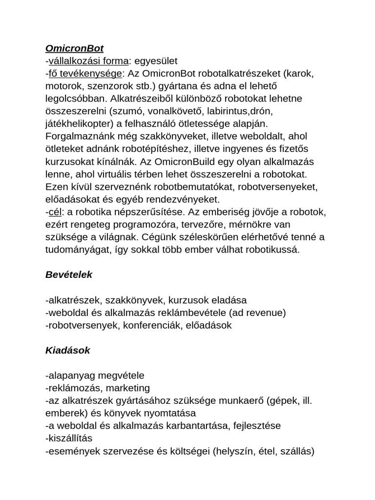 Omicron Bot | PDF