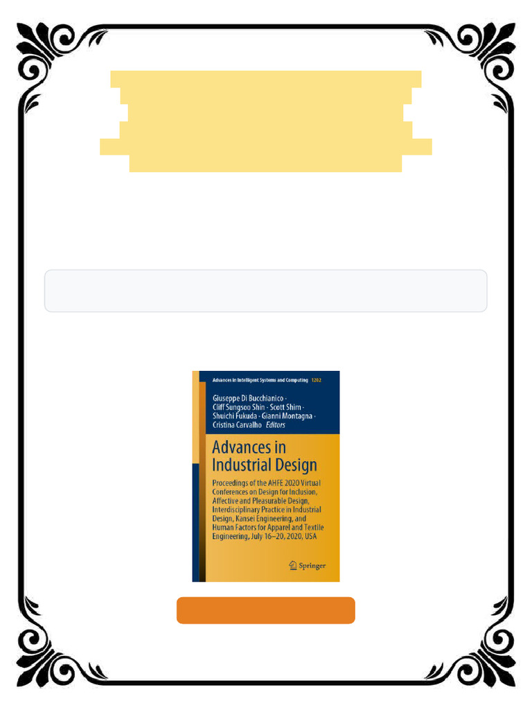 Advances in Industrial Design: Proceedings of the AHFE 2020 Virtual ...