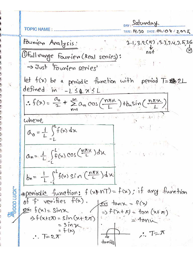 Math 4 Fourier | PDF