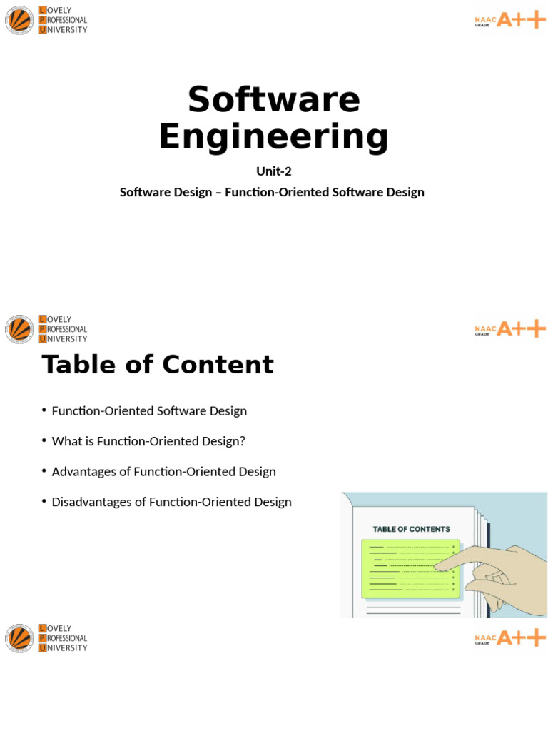 A1188681561 24 2025 CSE320 Unit2 5 Function Orianted Design PM | PDF ...