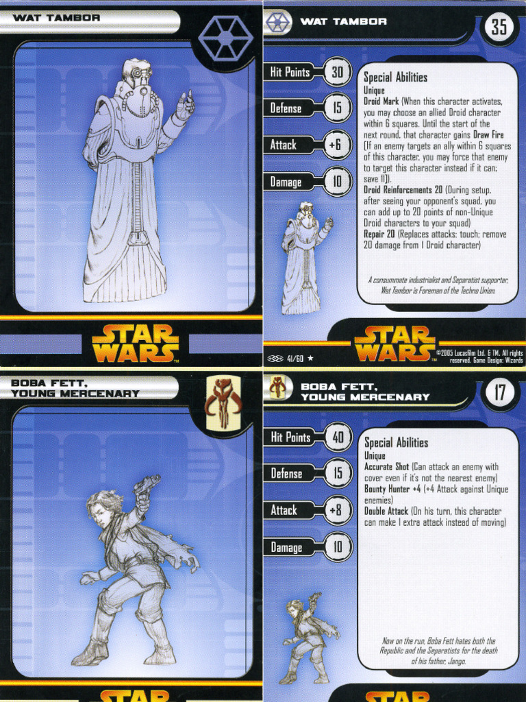 Cards RotS-5 | PDF