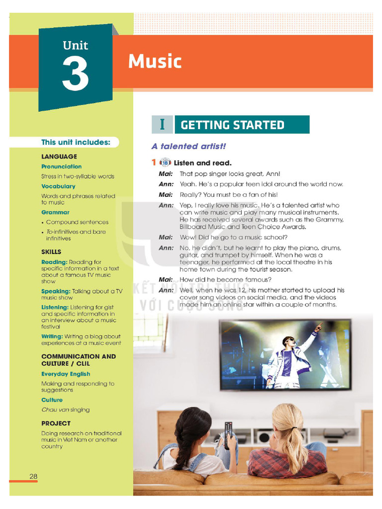 SGK Tiếng Anh 10 - Global Success - Unit 2 | PDF