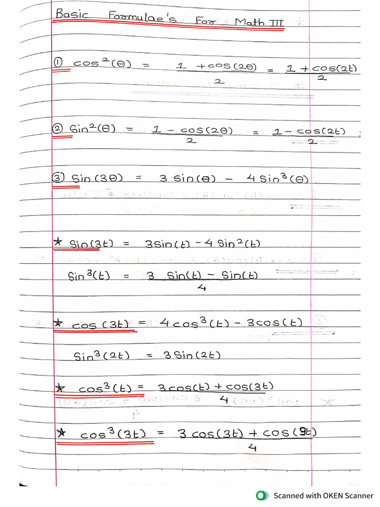 M3 Notes Pdf