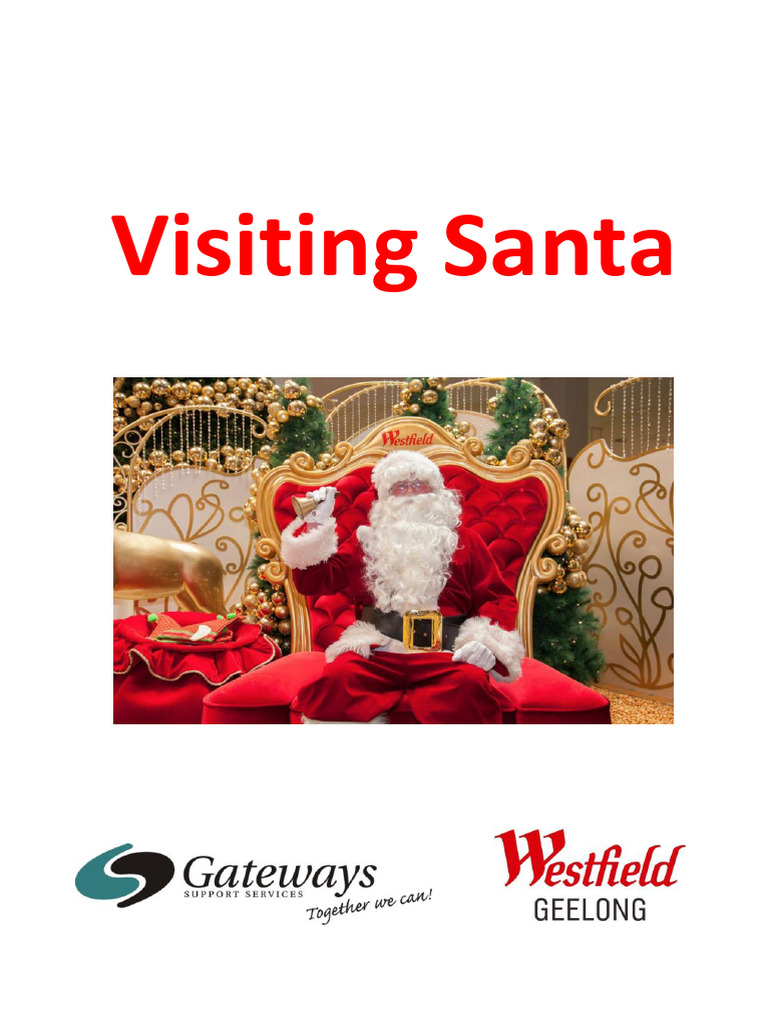Visiting Santa: A Fun Christmas Guide | PDF