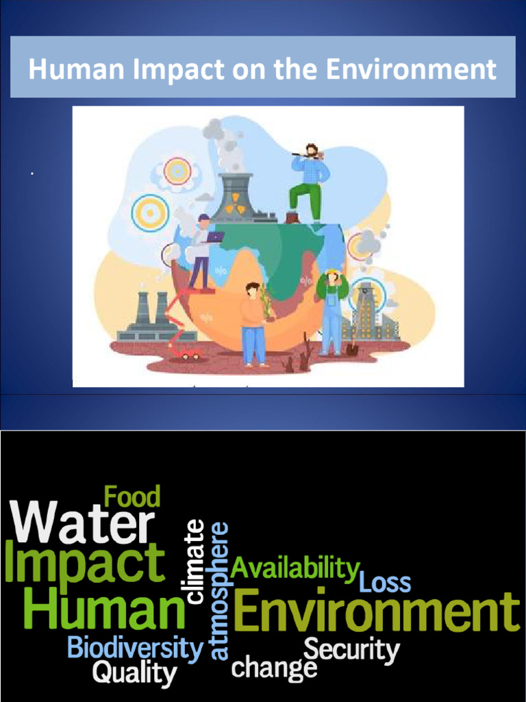 Human Impact on Environmental Change | PDF | Climate Change | Water