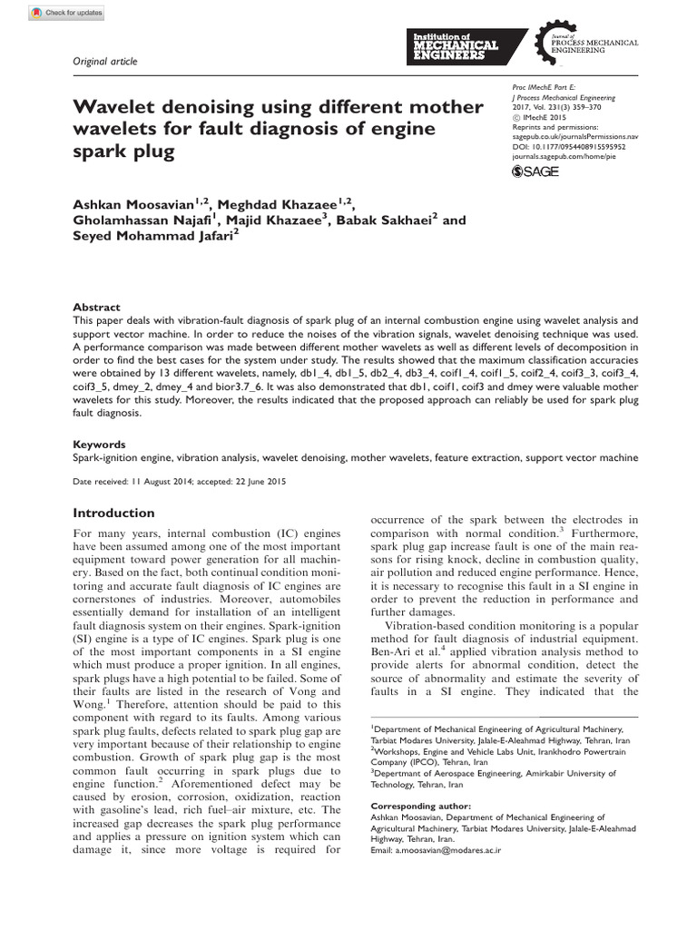 Paper Engine | PDF | Support Vector Machine | Wavelet