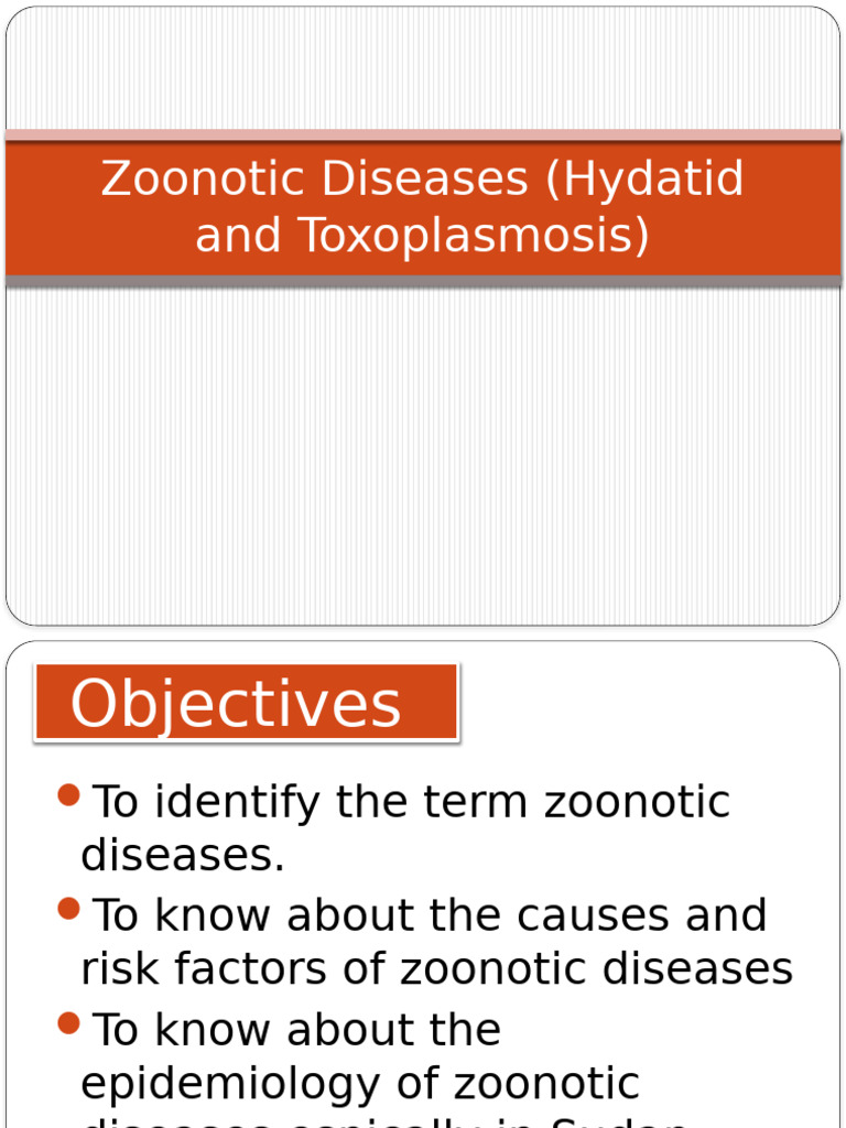 Batch 19 Zoonotic Diseases (Hydatid and Toxoplasmosi) | PDF | Diseases ...