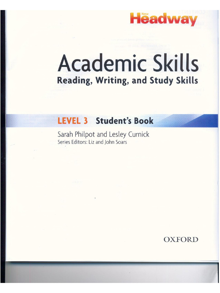 New Headway Academic Skills Students Book Level 3 240923 210520 | PDF