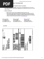 UPS Electronic Return Label: View/Print Label: Drop Off Locator | PDF