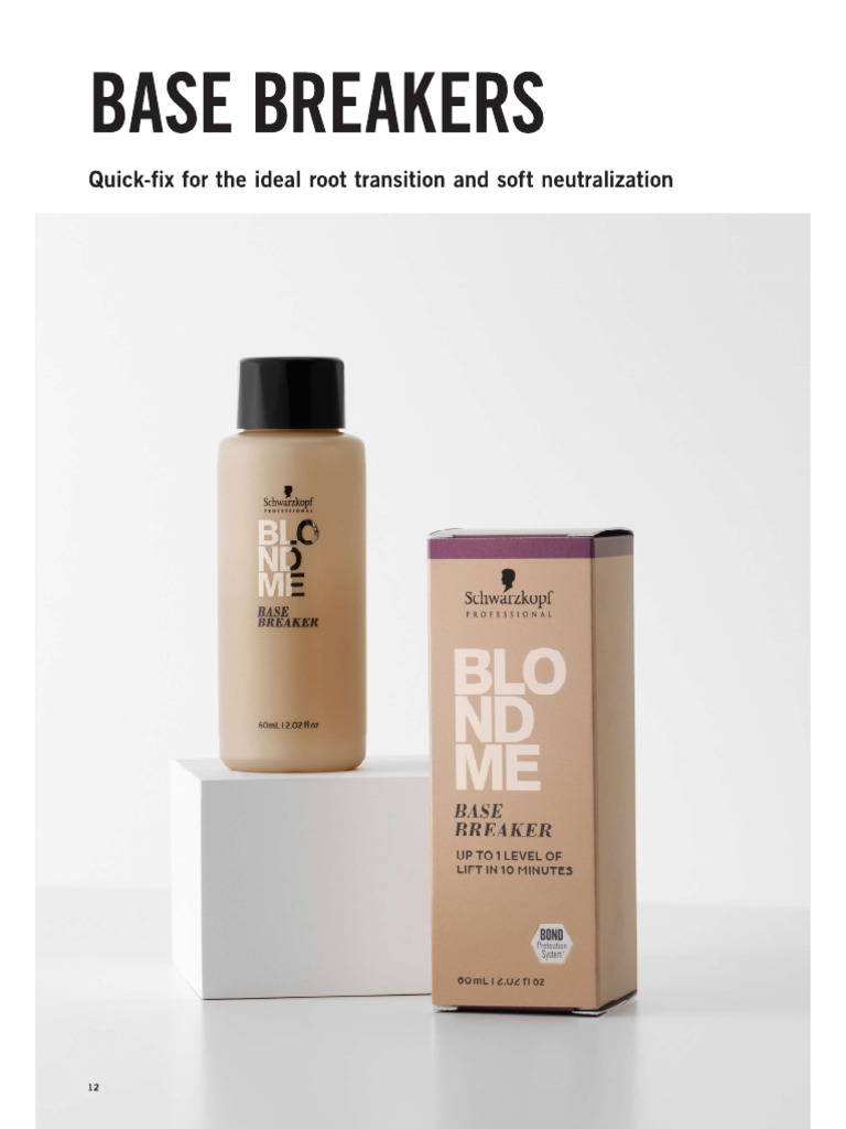 BLONDME Base Breaker | PDF