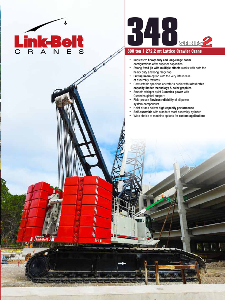 300 Ton 272.2 MT Lattice Crawler Crane | PDF | Crane (Machine) | Vehicles