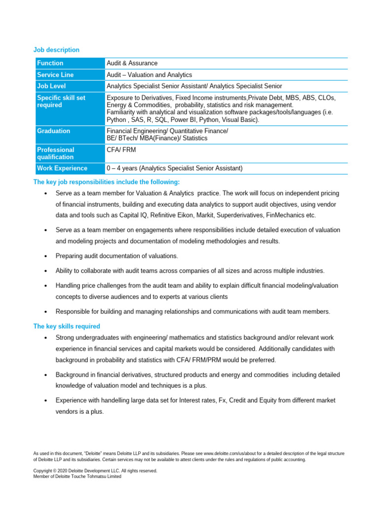 Usi Valuation Asa Fte | PDF | Derivative (Finance) | Valuation (Finance)