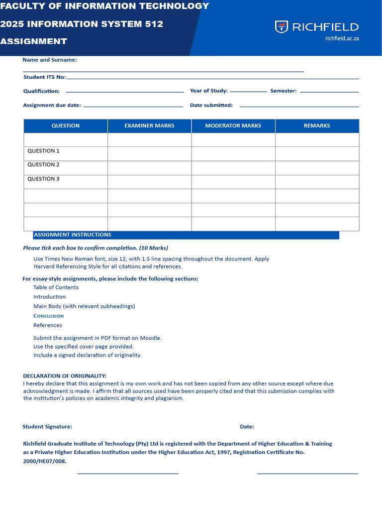 2025 Information System 512 Assignment - IT | PDF | Renewable Energy | Wind Power