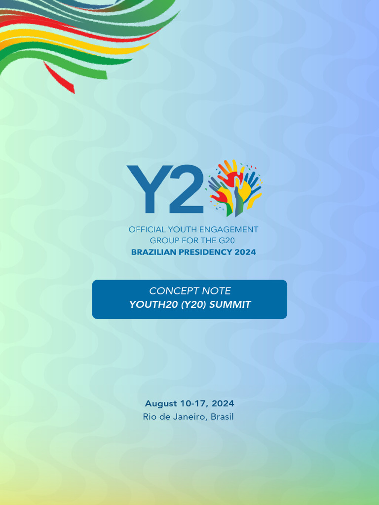 Y20 Summit 2024: Rio de Janeiro Events | PDF