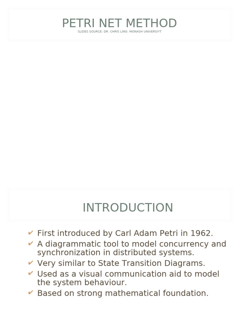 Understanding Petri Net Method Basics | PDF | Computing