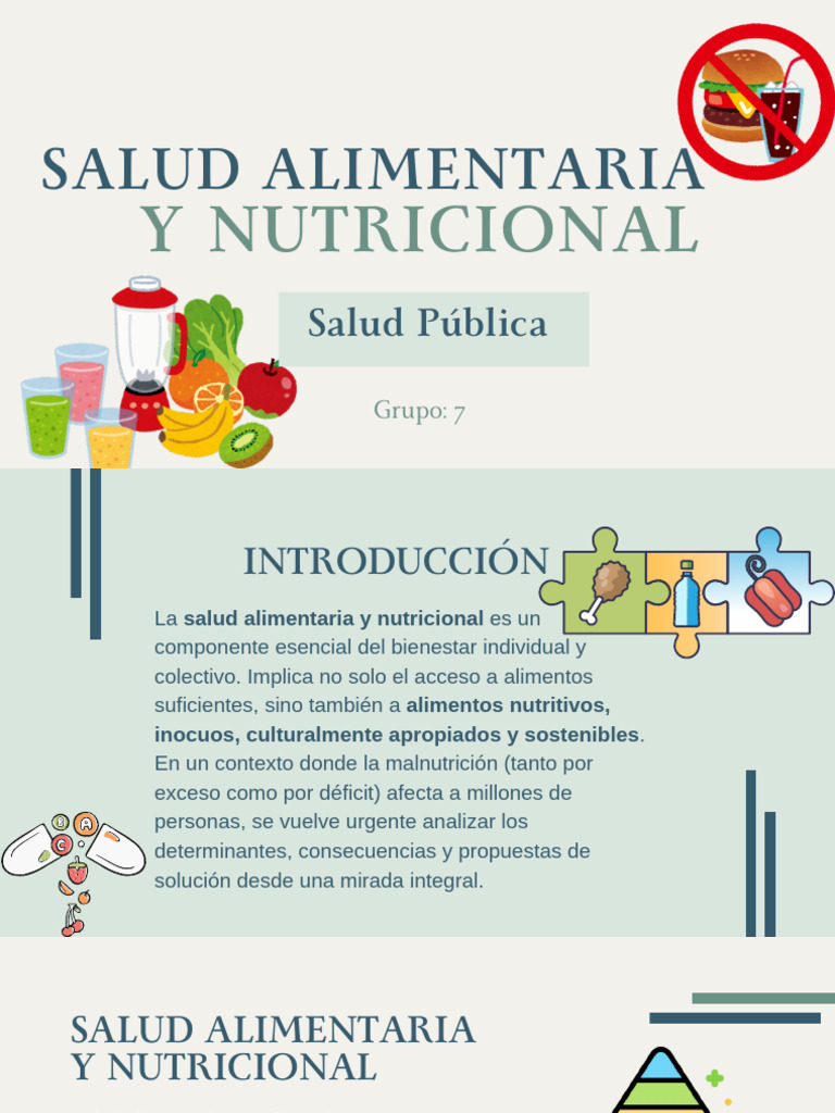 Seguridad Alimentariay Nutricional | PDF